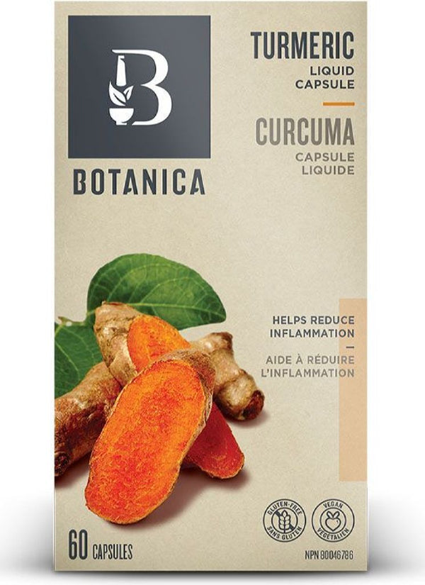 BOTANICA Turmeric (60 caps) – Good Health Mart Belleville